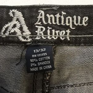 Antique Rivet | Jeans | Antique Rivet Black Jeans | Poshmark